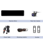 Auto Dual Lens Video Recorder Rearview Mirror Backup Camera Dash Cam 4k ...