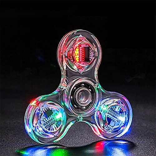 1/2pc Electroplated Tri-wing Fidget Spinner Focus Finger Gyro ADHD ...