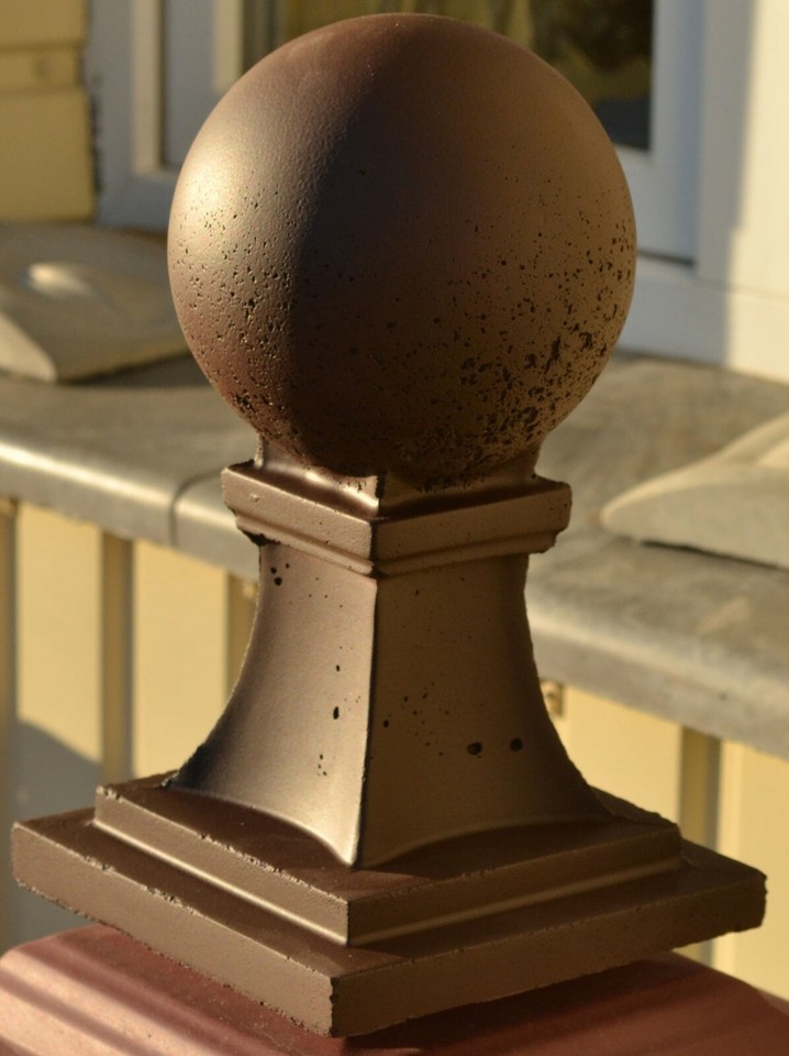 Concrete molds Precast Concrete Balls Concrete Finials Decorative set 2 ...