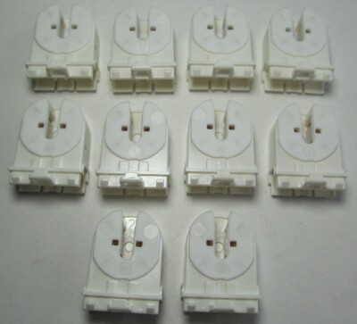 10-PACK NEW T5 BI-PIN NON-SHUNTED LED/ FLUORESCENT TUBE LAMPHOLDERS ...