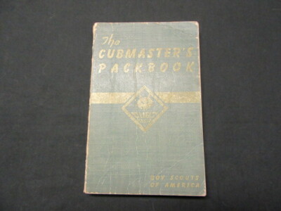 Cubmaster's Pack Book, Feb. 1948 Printing mb1 | eBay