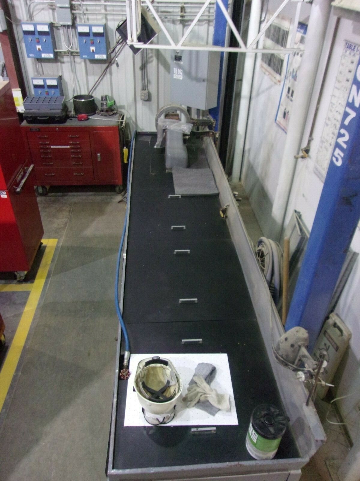 Magnetic Particle Inspection wet Bench 4 DC 9 volt power converters ...