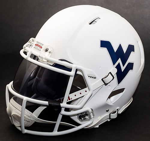 WEST VIRGINIA MOUNTAINEERS Authentic GAMEDAY Football Helmet w/OAKLEY ...