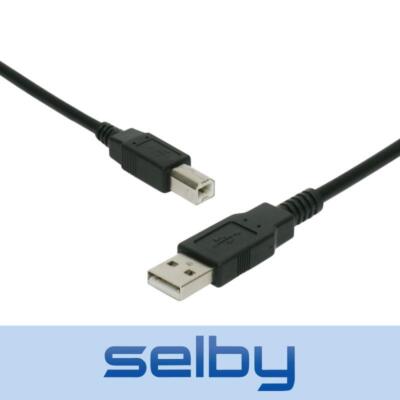 3m USB 2.0 Cable Shielded Type A Male to Type B Male Printer Cable ...