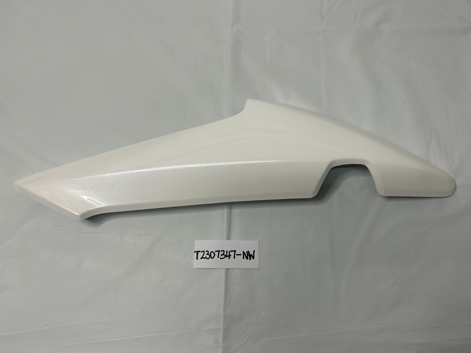 Triumph Street Triple Radiator Cowl Outer RH T2307347-NW Crystal White ...