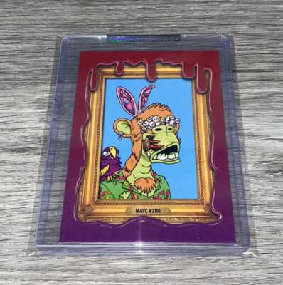 G.A.S. Trading Cards IRL S1 Series 1 #23 MAYC #2116 Base [MUTANT APE ...