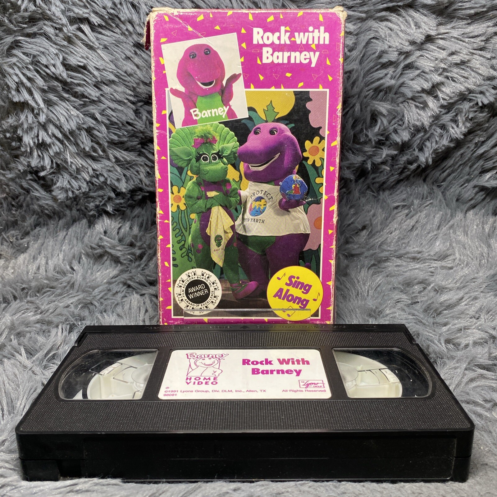 Barney - Rock With Barney VHS 1991 Sing | Grelly USA