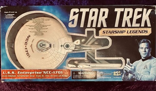 Art Asylum Star Trek Starship Legends TOS Enterprise 1701 Wrath Of Khan ...