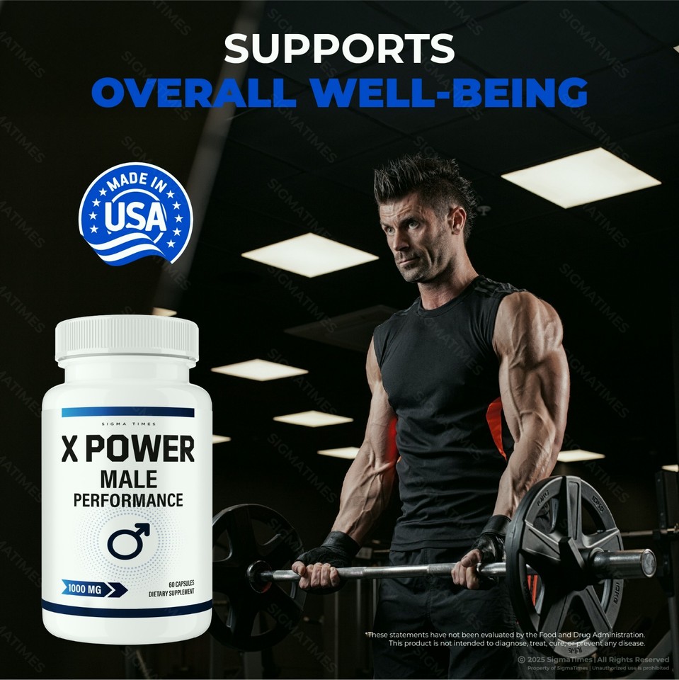 X Power Capsules for Men, XPower Male Health Support Supplement 60ct | eBay