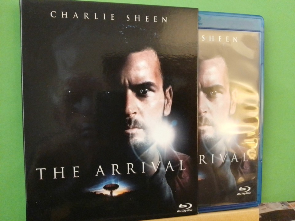 THE ARRIVAL - Charlie Sheen - ViaVision - Region B Blu Ray in Slipcover ...