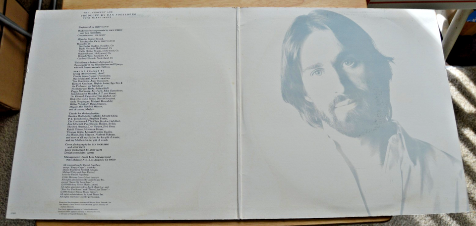 Dan Fogelberg*The Innocent Age*Full Moon KE2 37393*1981*VG+*incl ...