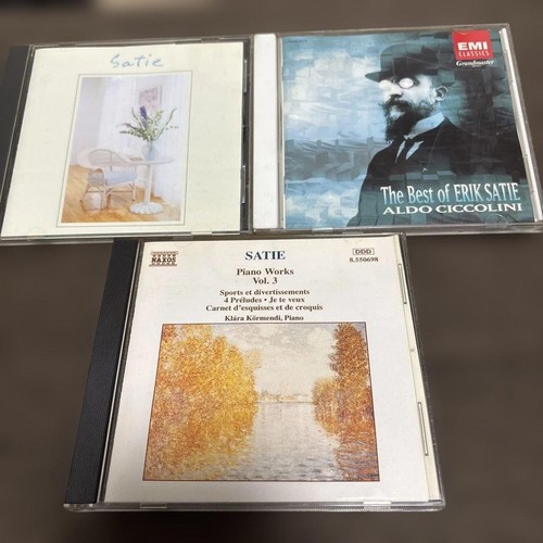 Eric Satie 3-CD Set | eBay