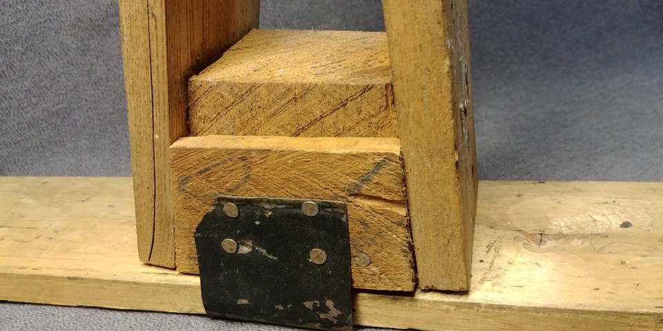 Original Wood Harness Saddle Makers Vice Clamp Leather Work Vise ...