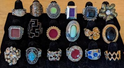 New Paparazzi Ring, Cute Styles Available, Stretch Band, One Size Fits ...