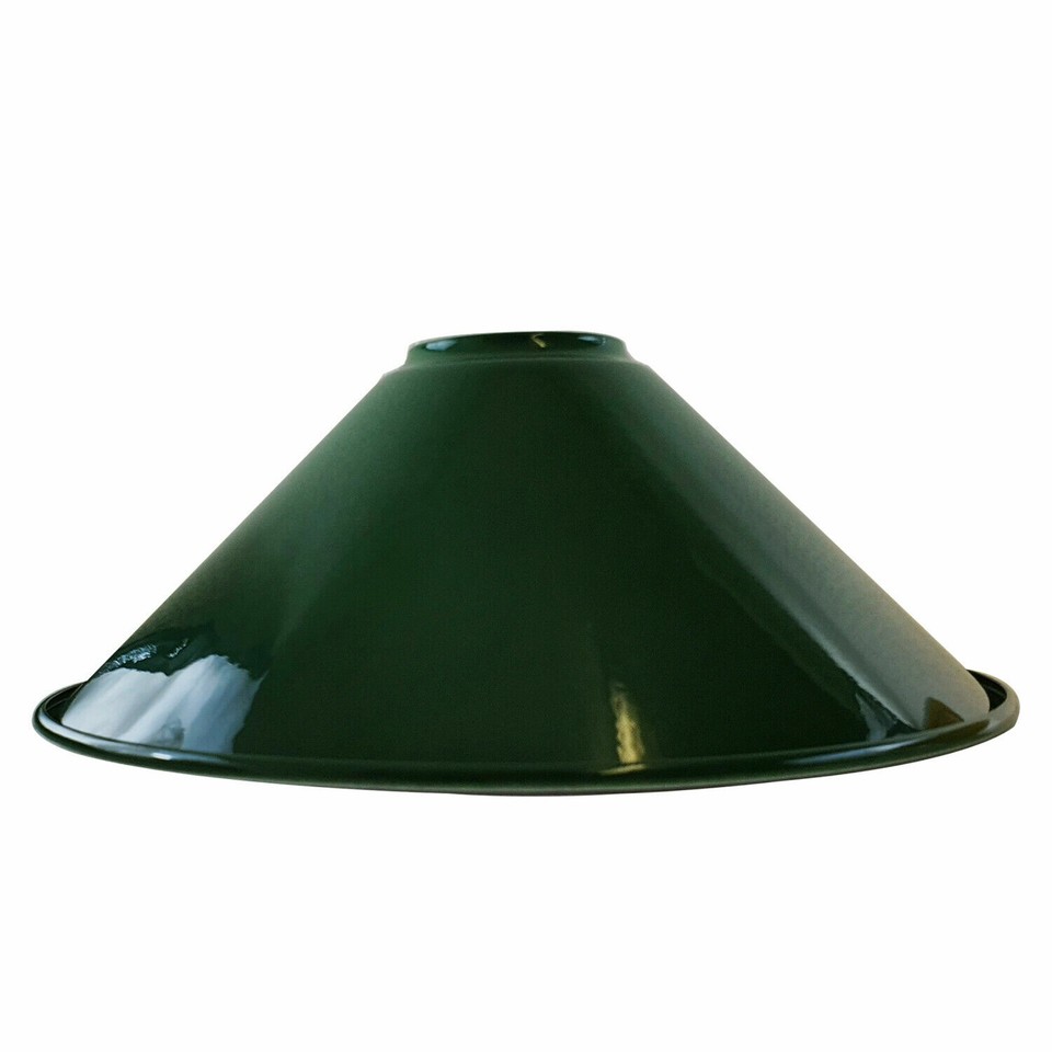 Retro Metal Pendant Light Shade, Vintage Industrial Cone Lampshade Easy ...