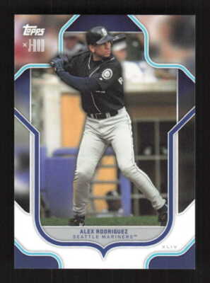 Alex Rodriguez 2023 Topps x J-Rod Show Out Collection Seattle Mariners ...