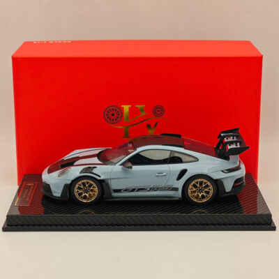 AI MODEL 1/18 992 GT3 RS Resin High-Quality Collection Car Model GRAY ...