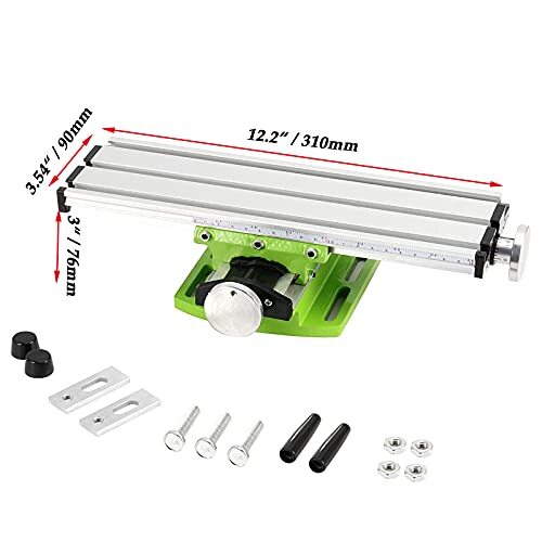 12.2 Inch Mini Milling Machine Worktable Compound Drilling Slide Table ...