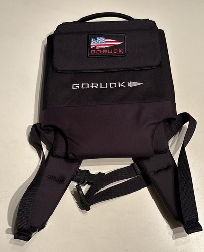 New GORUCK RPC 3.0 Standard Ruck Plate Carrier Black Ergonomic Support ...