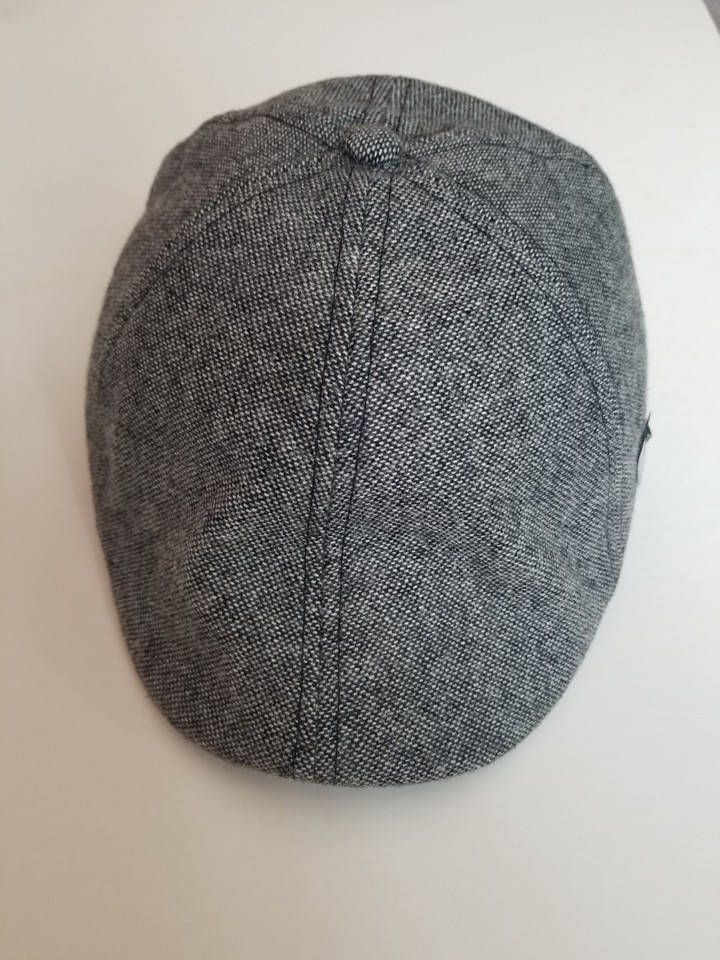 Scally Co Gray Newsboy Cap Size M Panel Hat Wool Blend | eBay