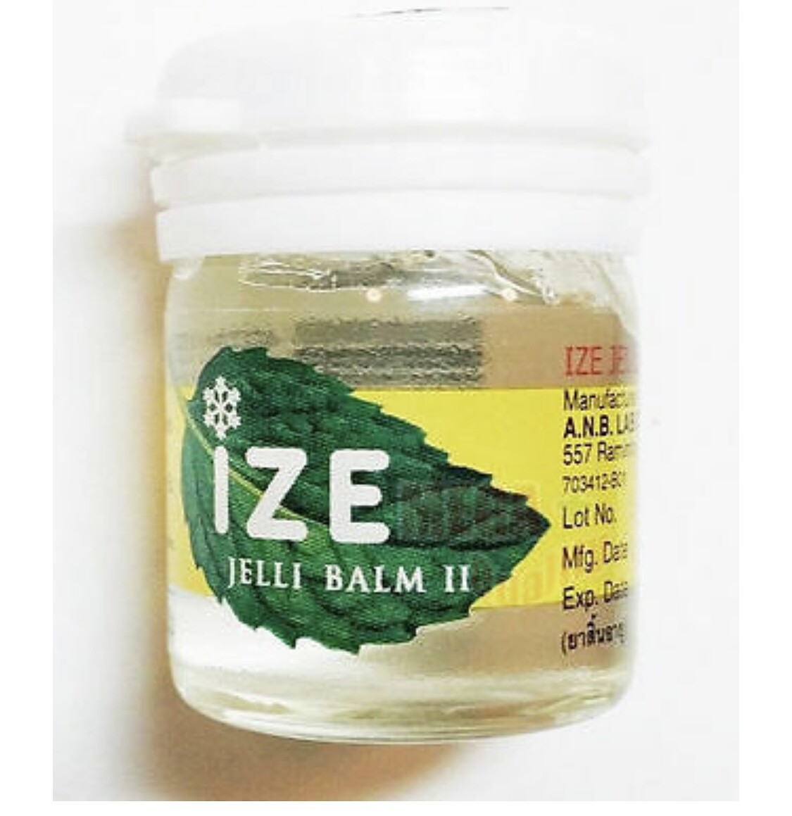 7g Thai Ize Jelli Balm Inhaler Relief Headaches and Itchiness From ...