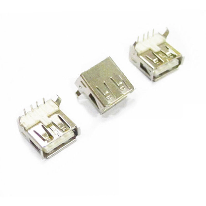 20PCS NEW USB Type A Female Socket A/F 90 degree Female Socket ...