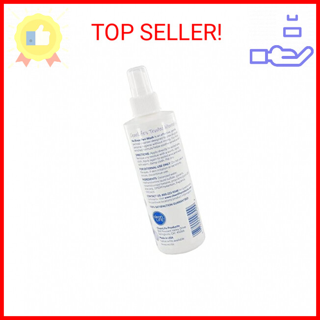 No-Rinse Peri-Wash, 8 fl oz - Soothing, Protecting Perineal Cleanser in ...