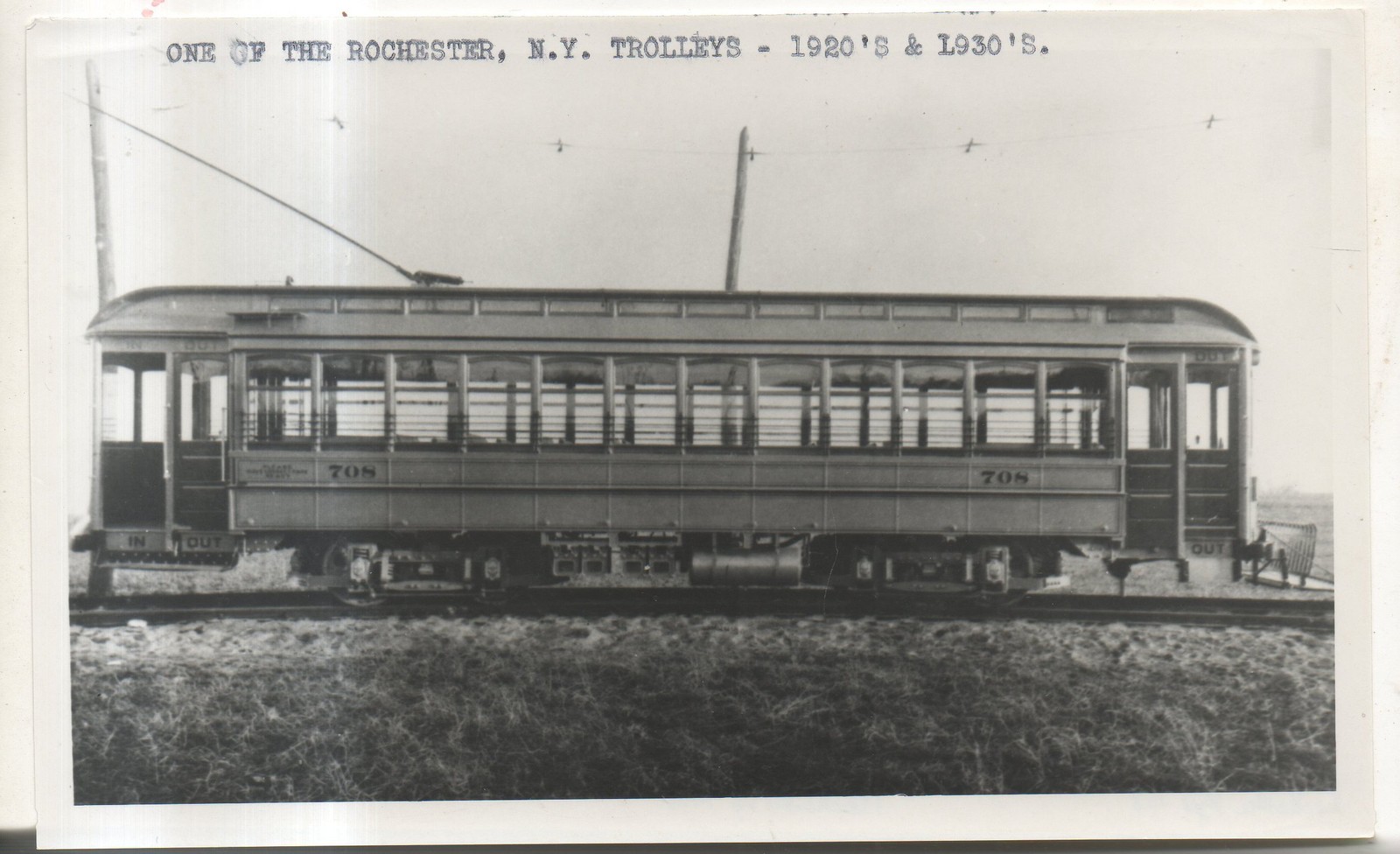 Trolley in ROCHESTER NY New York Trolly Photograph | eBay