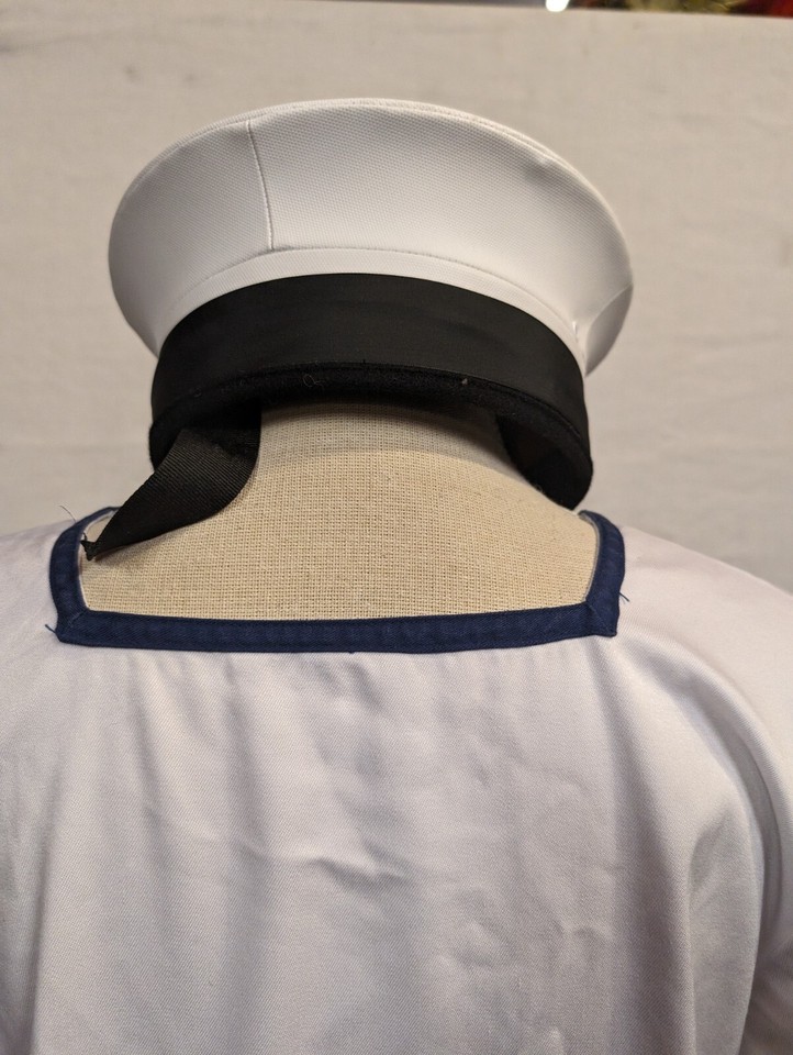 girls woman Royal Navy Sailor RN Class 2 Square Rig Neck uniform T ...