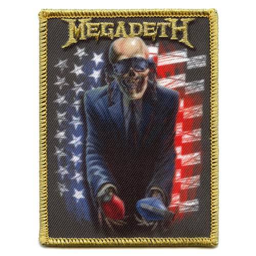 Officiel Megadeth Patch Professionnel Squelette Brodé à Repasser | eBay