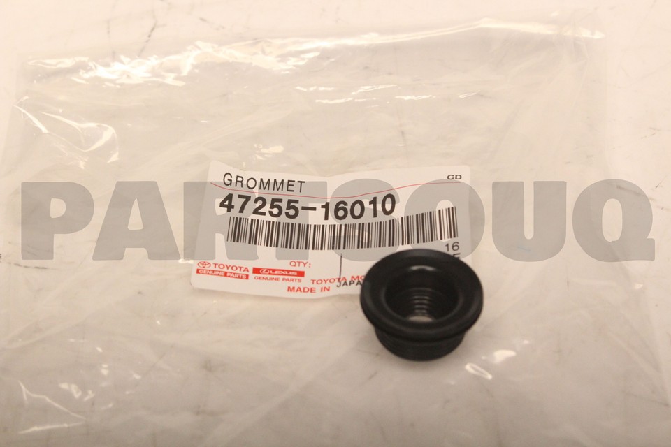 4725516010 Genuine Toyota GROMMET, MASTER CYLINDER RESERVOIR 47255 ...