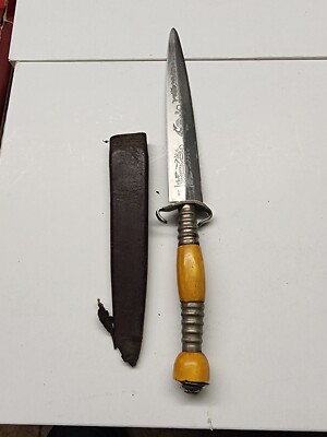 Vintage Solingen rostfrei Post War German Naval Dagger with Sheath B2 ...