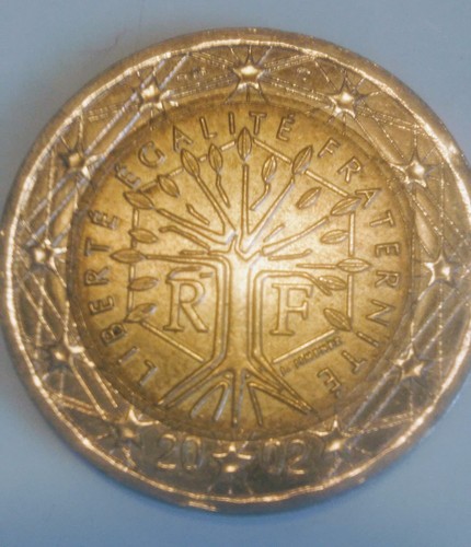 2 Euro France 2002 error | eBay
