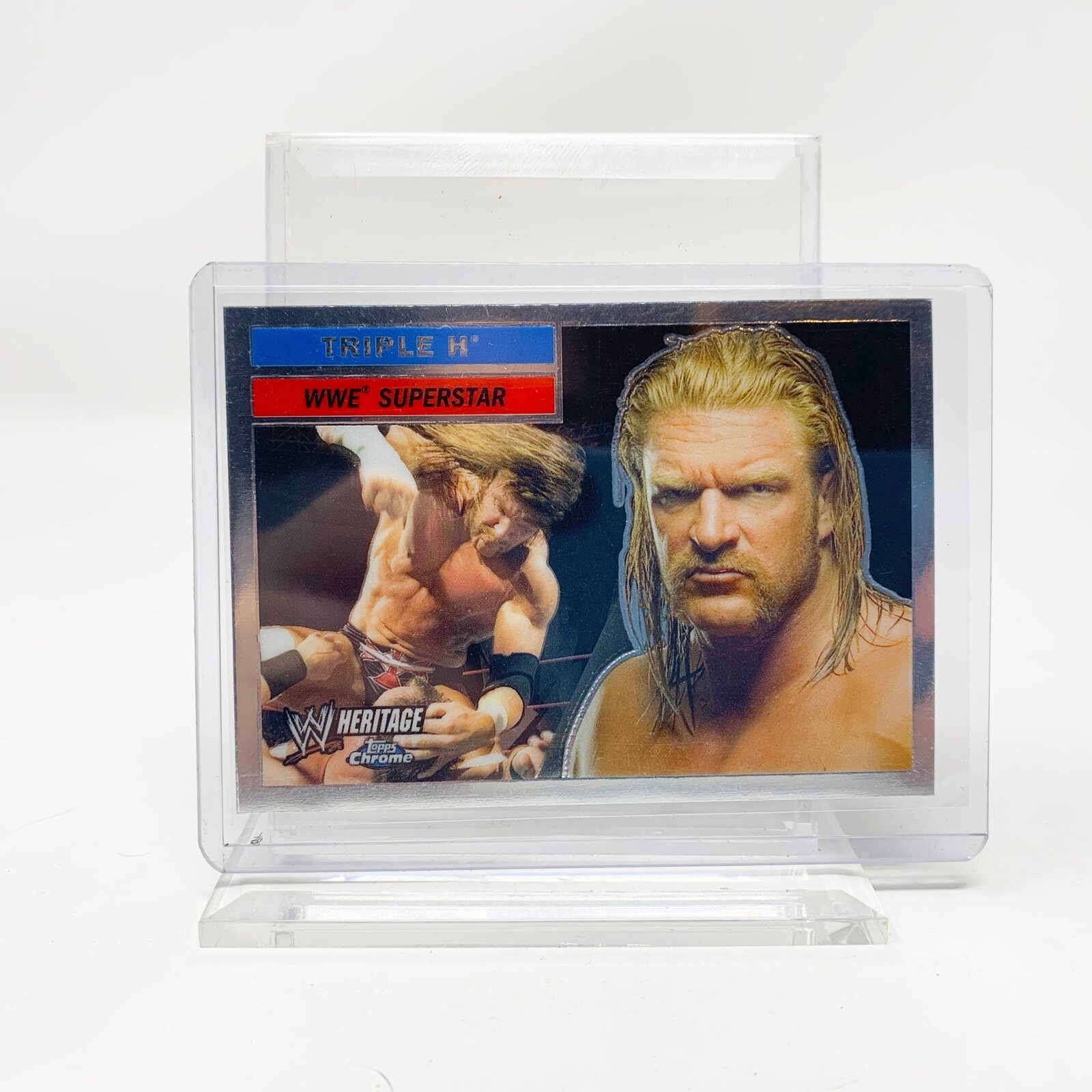 Triple H - 2006 Topps Heritage Chrome - WWE / WWF | eBay
