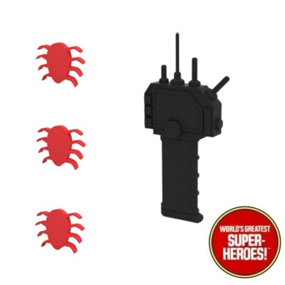 Mego Spider-Man Spider-Tracer (3pcs) & Tracker For WGSH 8” Action ...