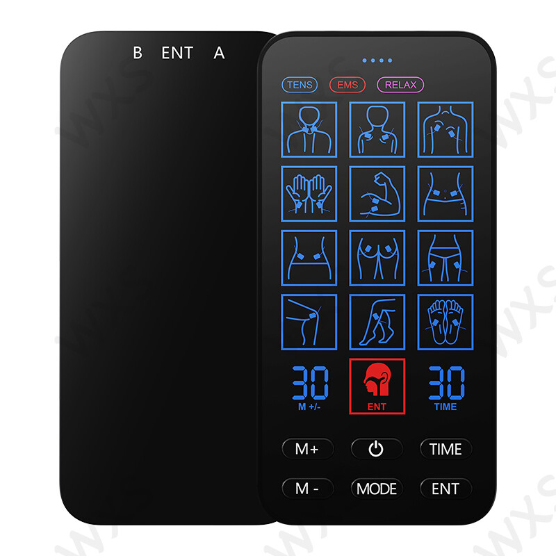TENS &EMS muscle stimulator for pain relief，nasal allergy relief，4 in 1 ...
