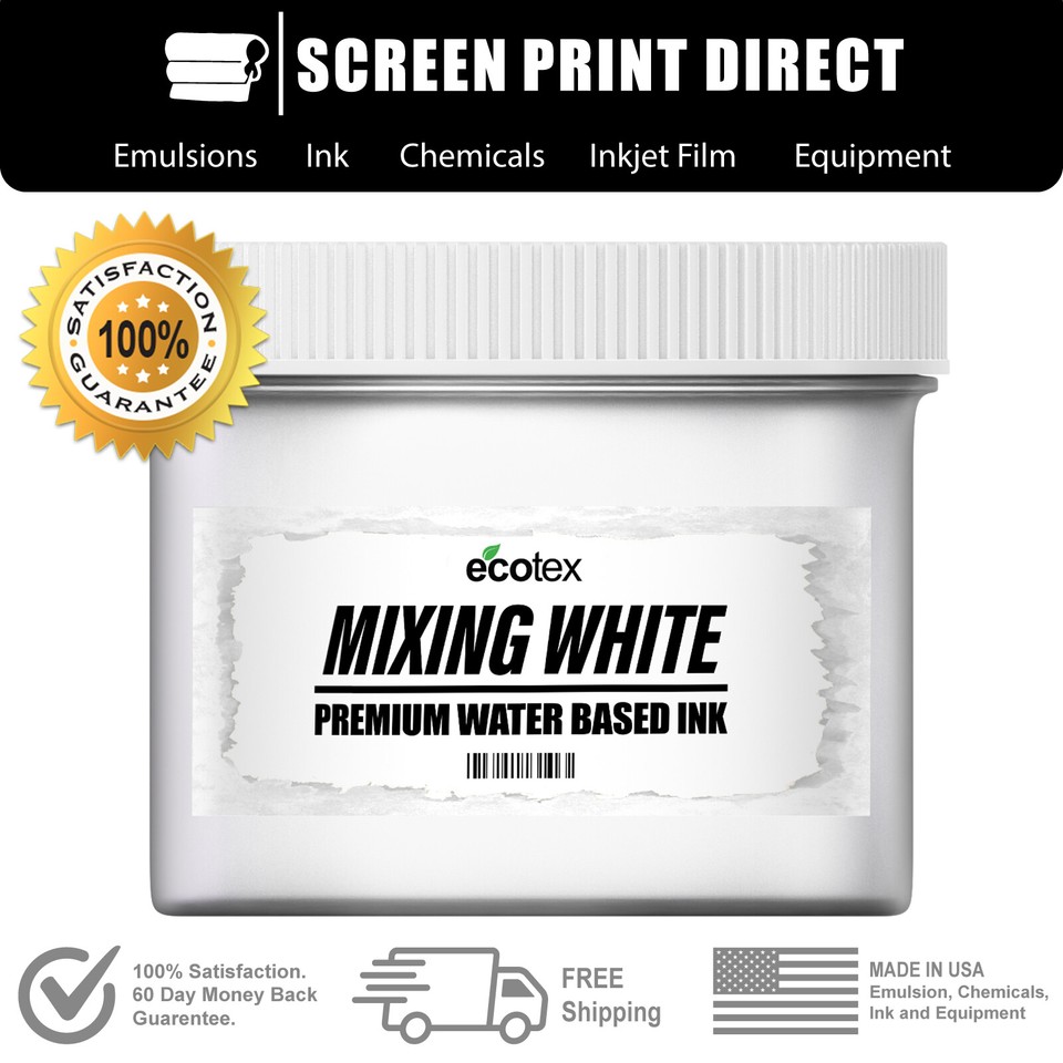 Ecotex® Water Based Ink For Screen Printing - 17 Color / All Sizes | eBay