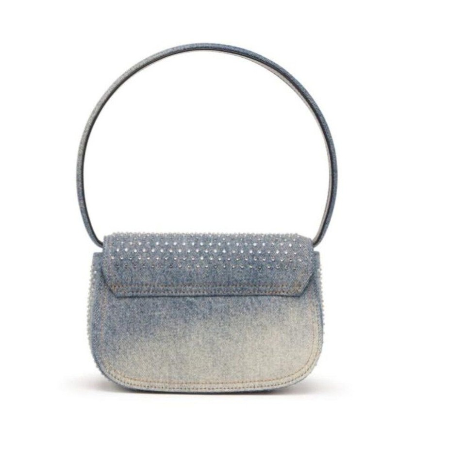 Diesel 1DR crystal-embellished Bag - Blue Denim | eBay
