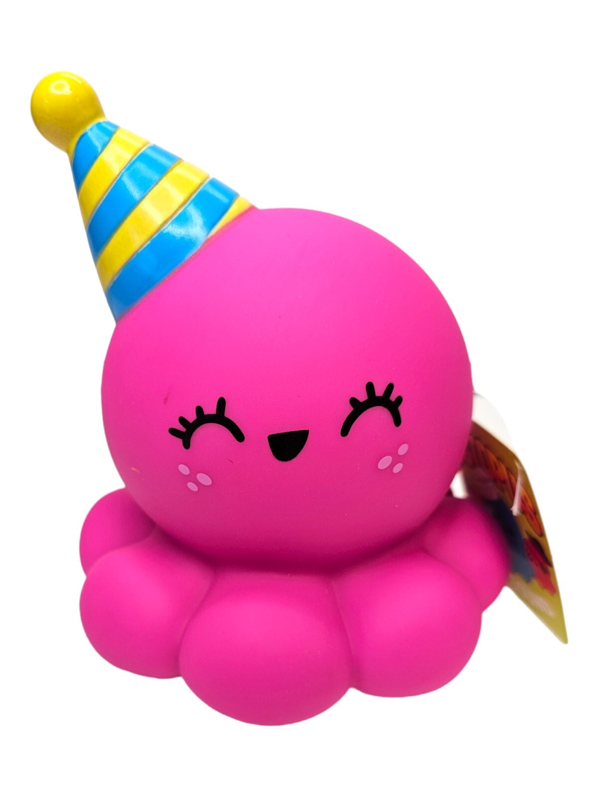 Big Rubber Octopus (5-6" Tall) Fun Bath Toy and Carnival Game Prize ...