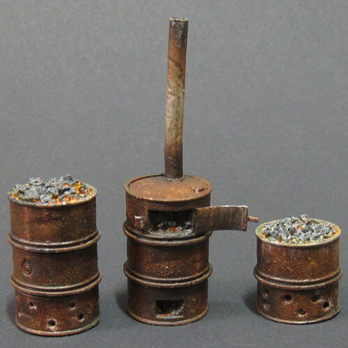 SOL Model 1/35 WWII German Drum Stove Set | eBay
