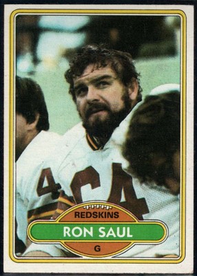 1980 Topps #351 Ron Saul Redskins NM-MT | eBay
