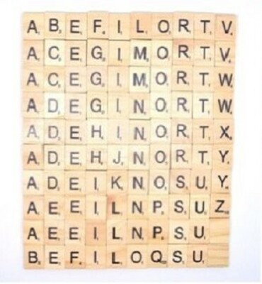 Wooden Scrabble Letters and Numbers - 5,10,20,50 Wholesale Price UK ...