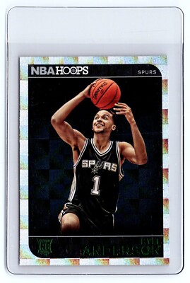 2014-15 NBA Hoops Checkerboard Rookie Kyle Anderson #285 San Antonio ...