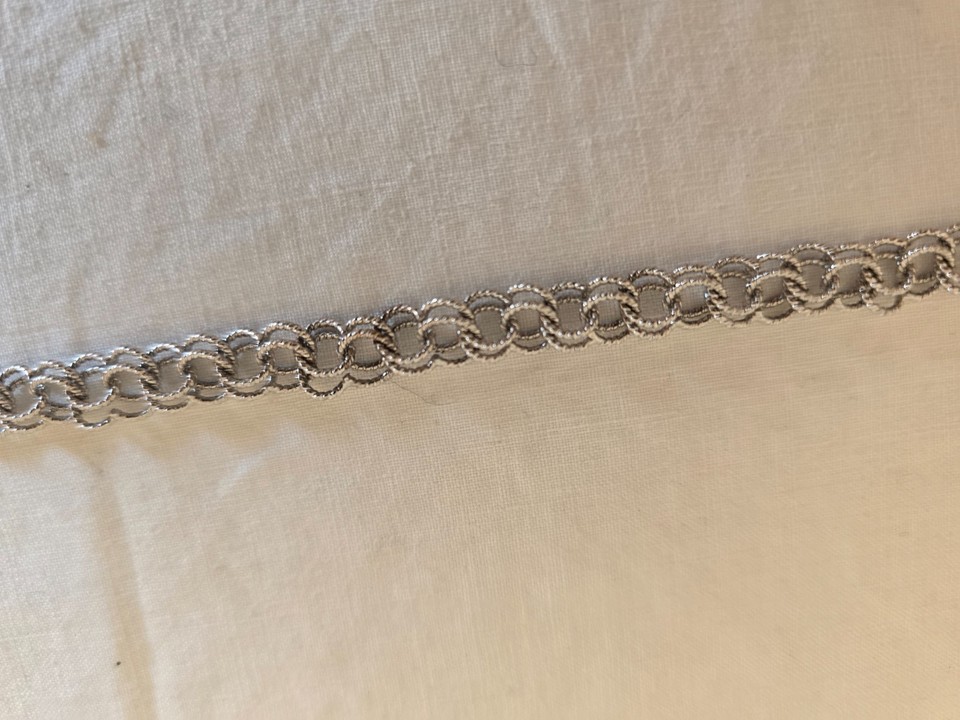 Vintage 7" Sterling Silver Dainty Double Circle Link Bracelet + Double ...