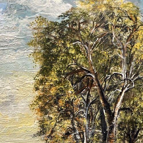 Original & Signed R. Lockwood Impressionistic 1988 Oil Painting on ...