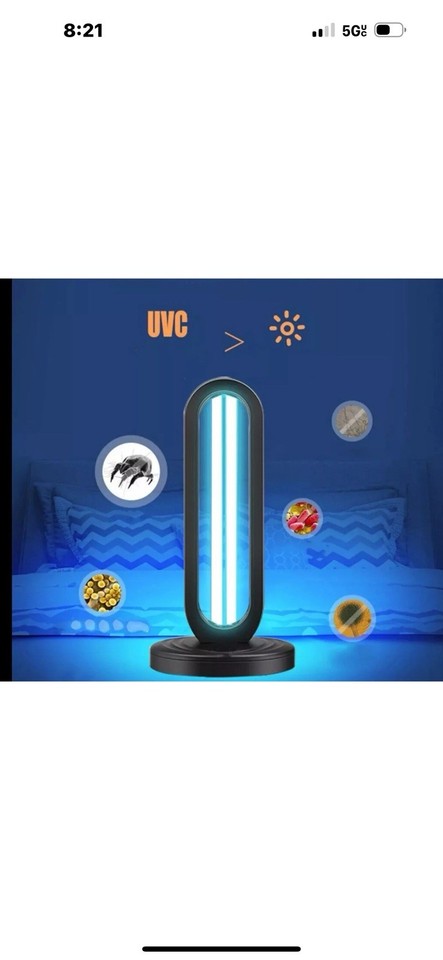 LUMIVYX HALOCLEAN LIGHT BED BUG KILLER UV-C SANITIZER/ OZONE GENERATOR | eBay