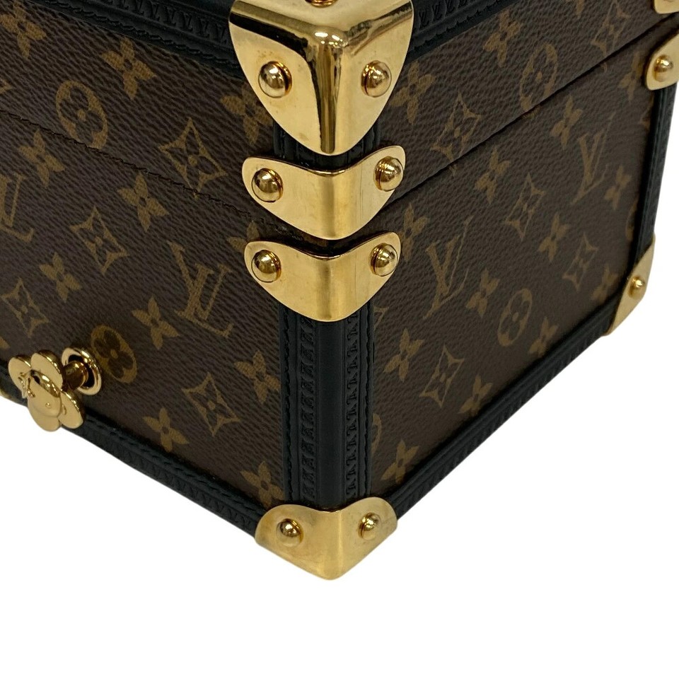 LOUIS VUITTON GI0267 Bo te Musique music box Vivienne music box Brown ...