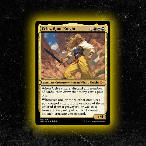 Celes, Rune Knight - Custom Magic: The Gathering Card - High-Quality | eBay