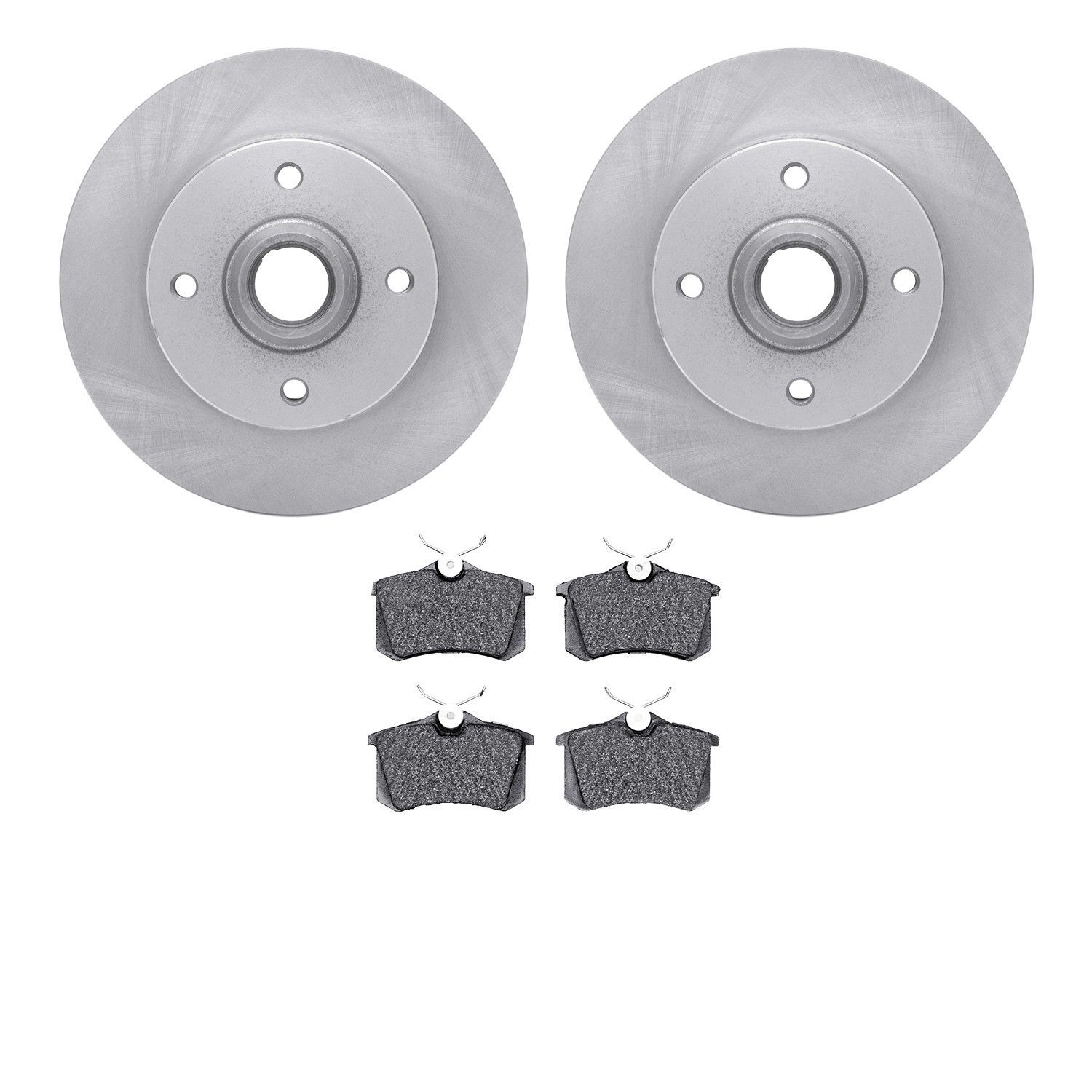 Dynamic Friction 6502-74135 Disc Brake Kit For 88-91 Volkswagen Corrado ...
