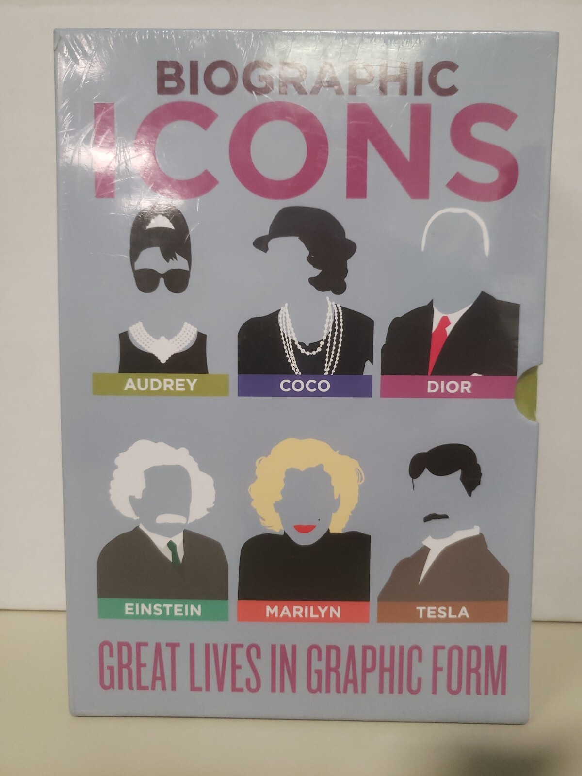 Great Lives In Graphic Form: Biographic Icons 6 Book BOX Set - BRAND ...